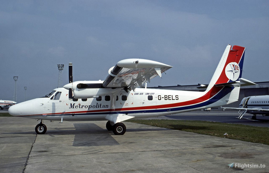 DHC-6 Twin Otter Dan Air G-BELS livery request for Microsoft Flight ...