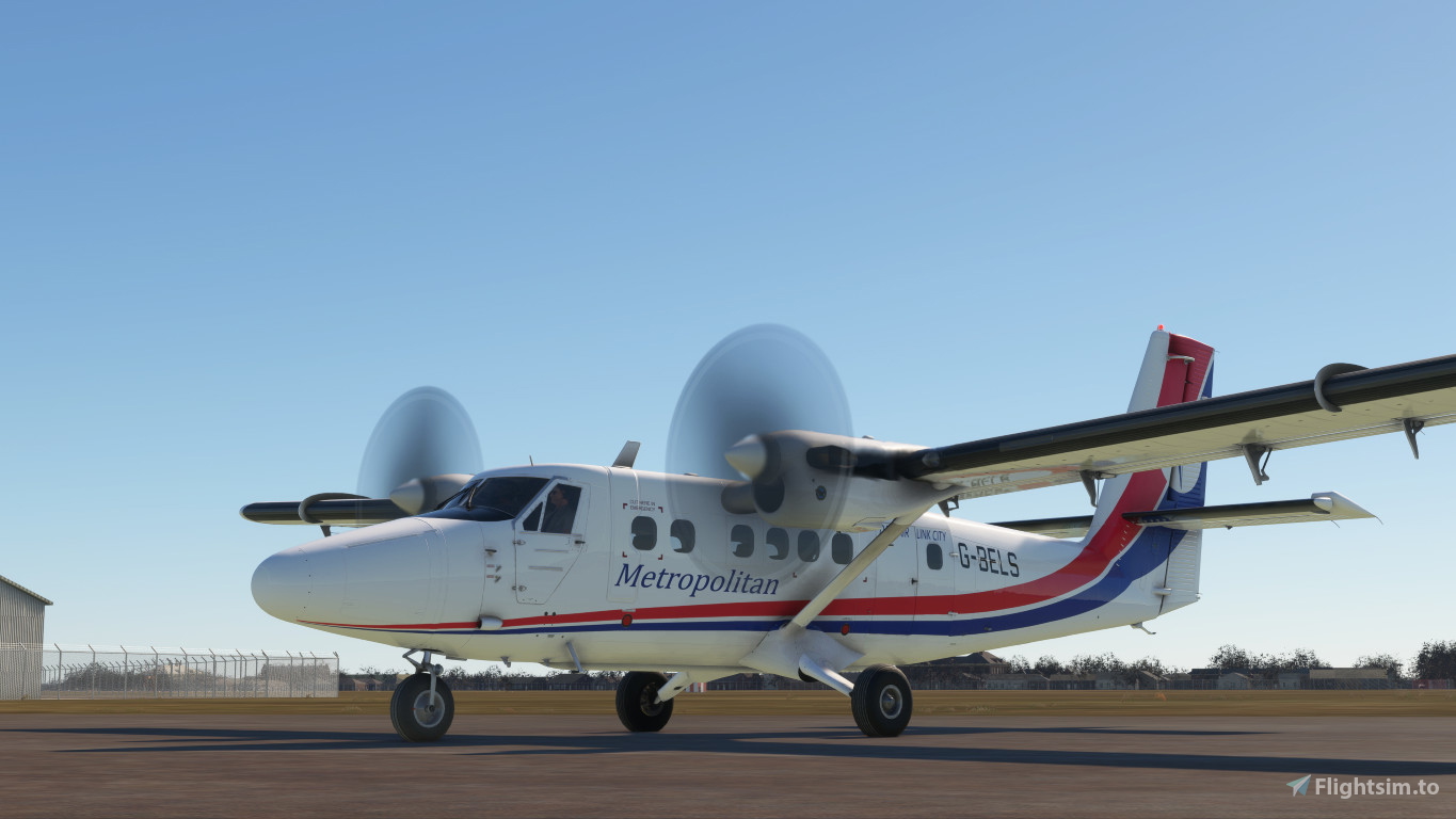 DHC-6 Twin Otter Dan Air G-BELS livery request for Microsoft Flight ...