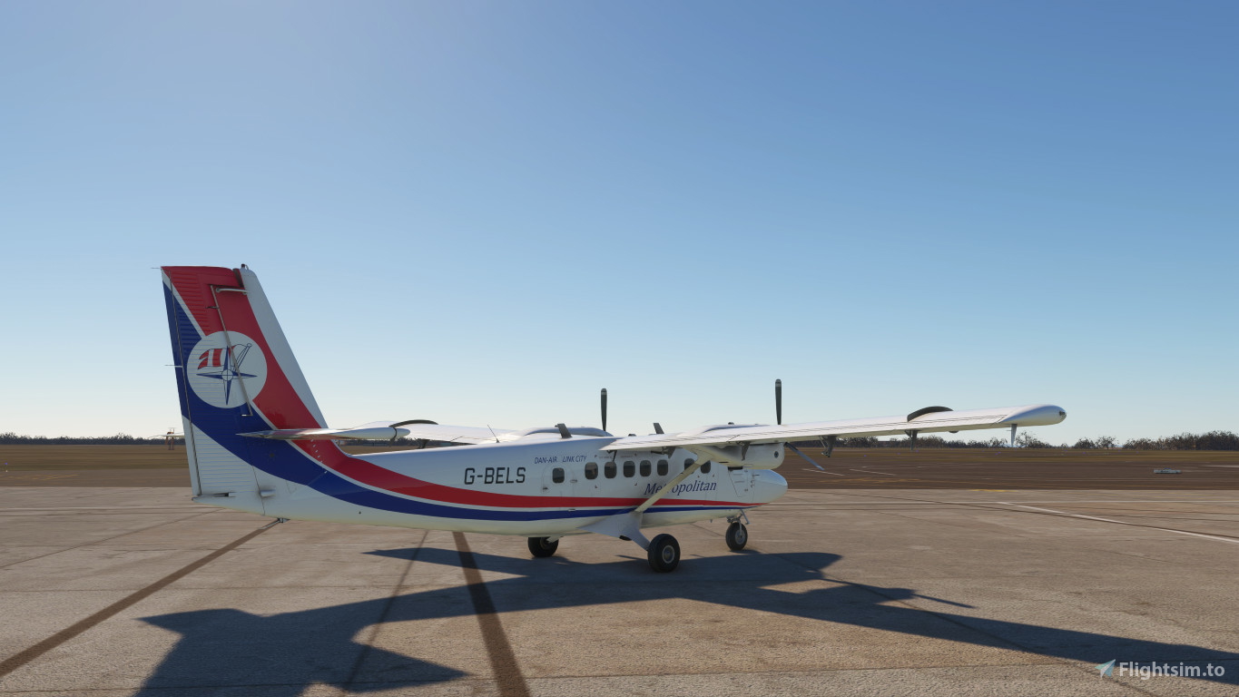 DHC-6 Twin Otter Dan Air G-BELS livery request for Microsoft Flight ...