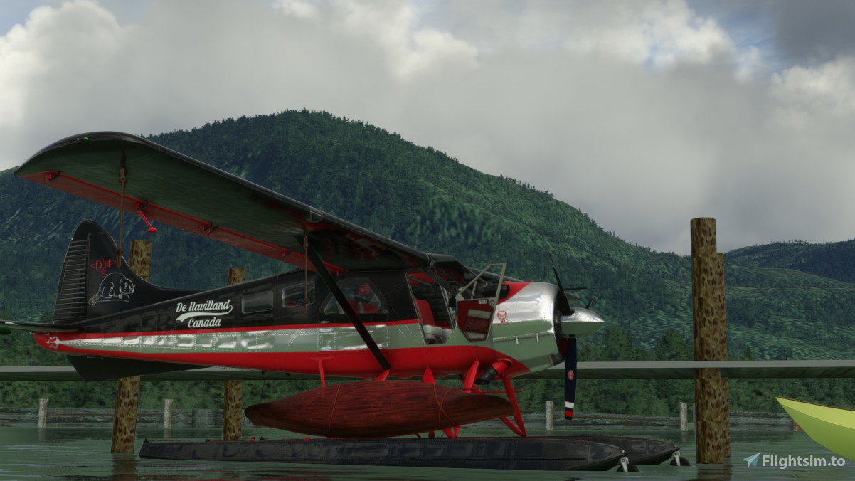 DHC2 Beaver - Red Devil for Microsoft Flight Simulator | MSFS