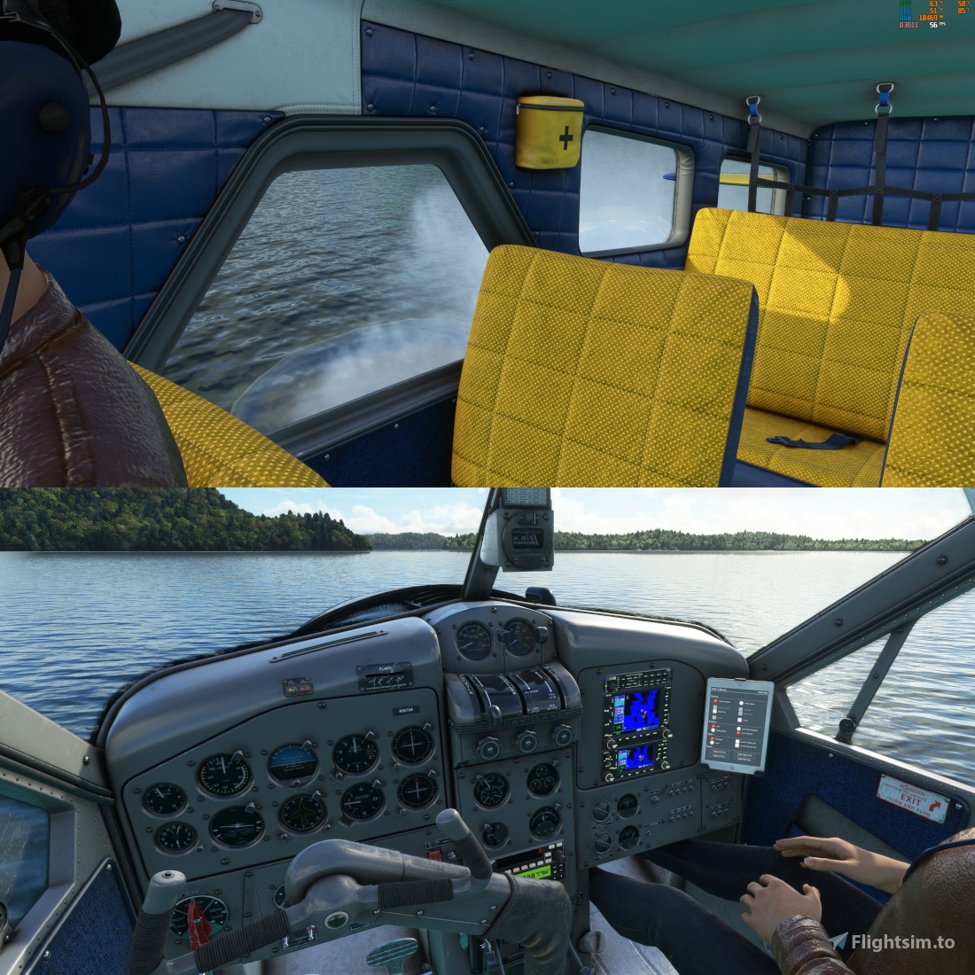 DHC2 Beaver Alaska State Forestry for Microsoft Flight Simulator | MSFS