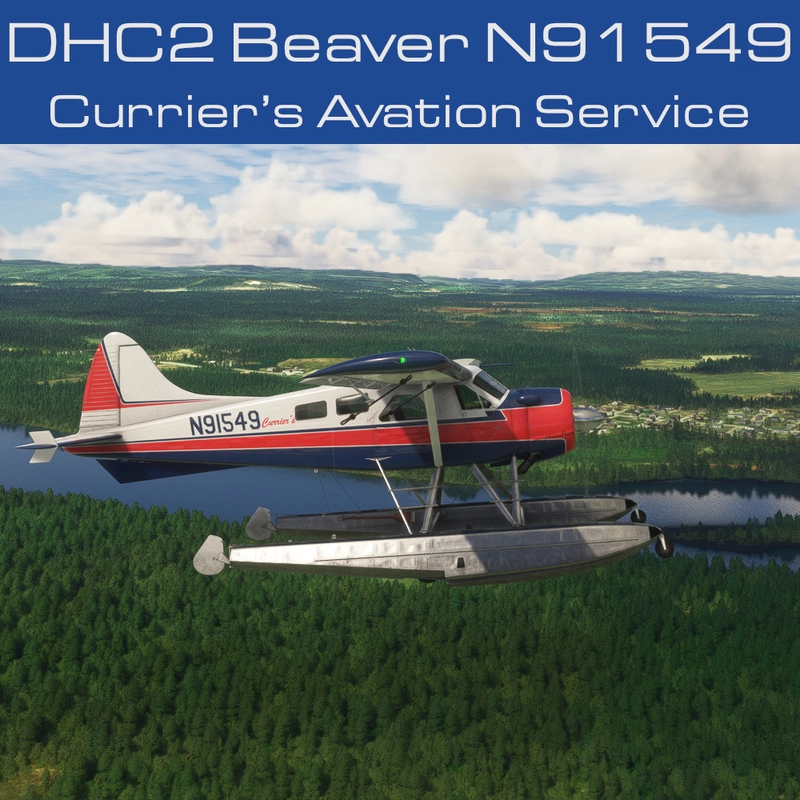 Havilland DHC-2 Beaver Liveries for Microsoft Flight Simulator | MSFS