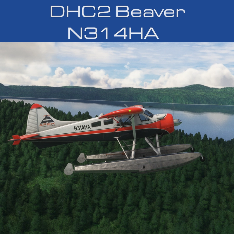Havilland DHC-2 Beaver Liveries for Microsoft Flight Simulator | MSFS