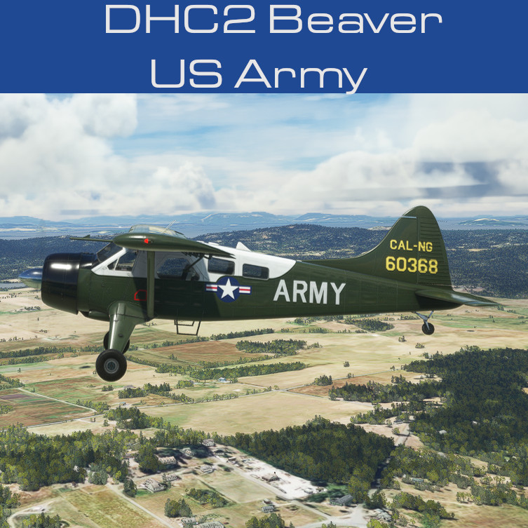 Havilland DHC-2 Beaver Liveries for Microsoft Flight Simulator | MSFS