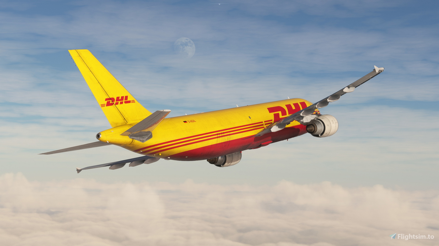 DHL (Dirty) (D-AEAL) - iniBuilds A300F for Microsoft Flight Simulator | MSFS