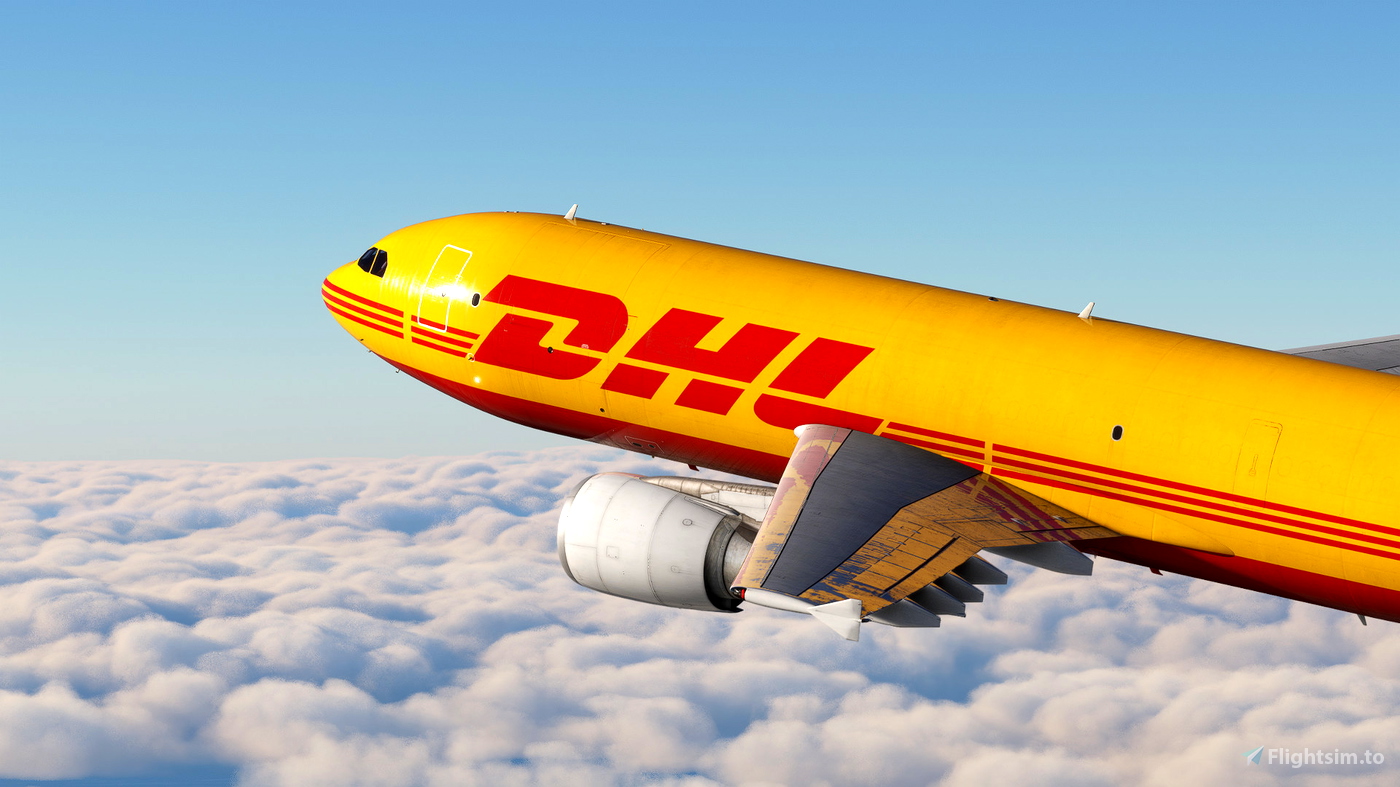 DHL EAT [Pack & Specials] Inibuilds A300-600RF for Microsoft Flight Simulator | MSFS