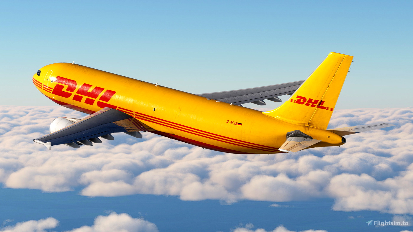 DHL EAT [Pack & Specials] Inibuilds A300-600RF for Microsoft Flight Simulator | MSFS