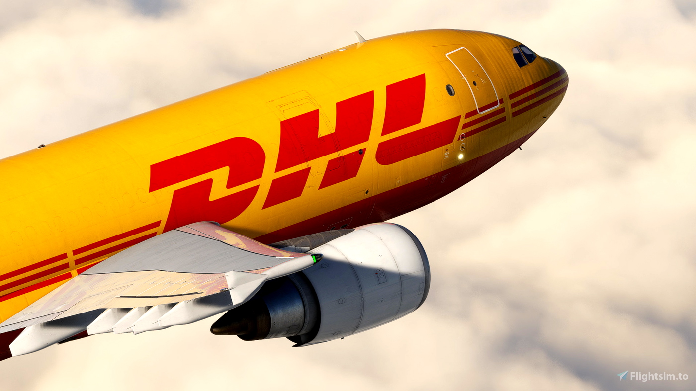DHL EAT [Pack & Specials] Inibuilds A300-600RF for Microsoft Flight Simulator | MSFS