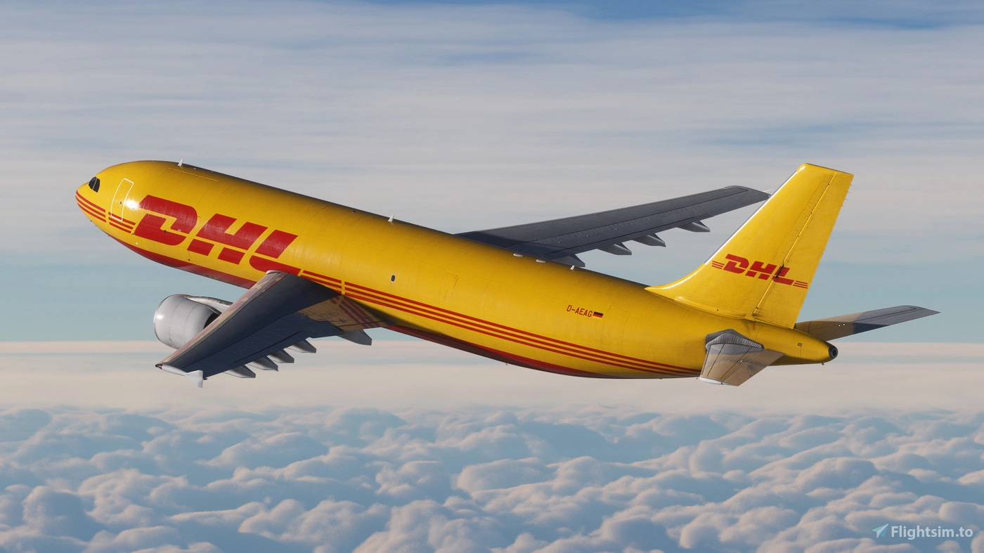 DHL EAT [Pack & Specials] Inibuilds A300-600RF for Microsoft Flight ...