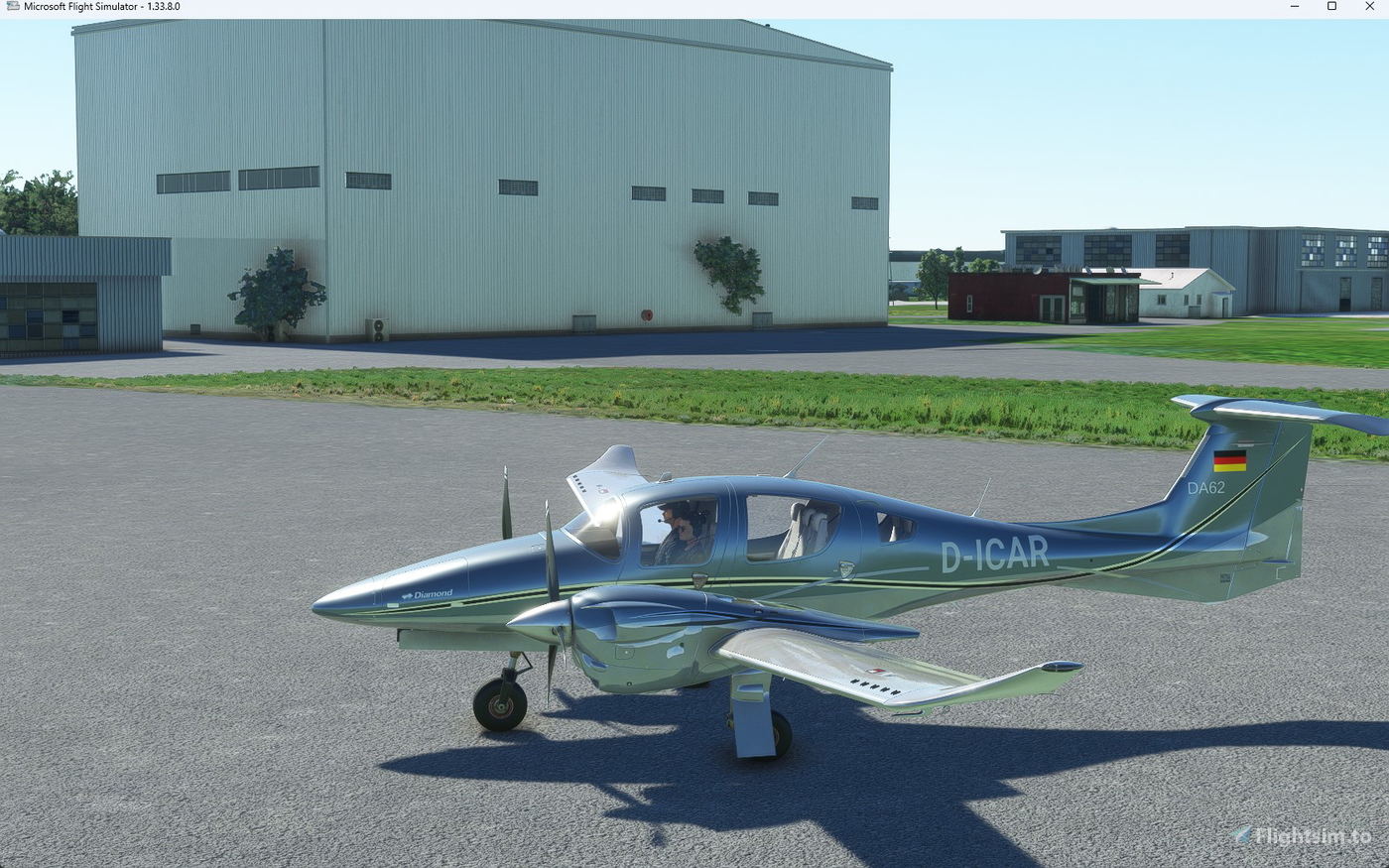 Diamond DA62 D-ICAR for Microsoft Flight Simulator | MSFS