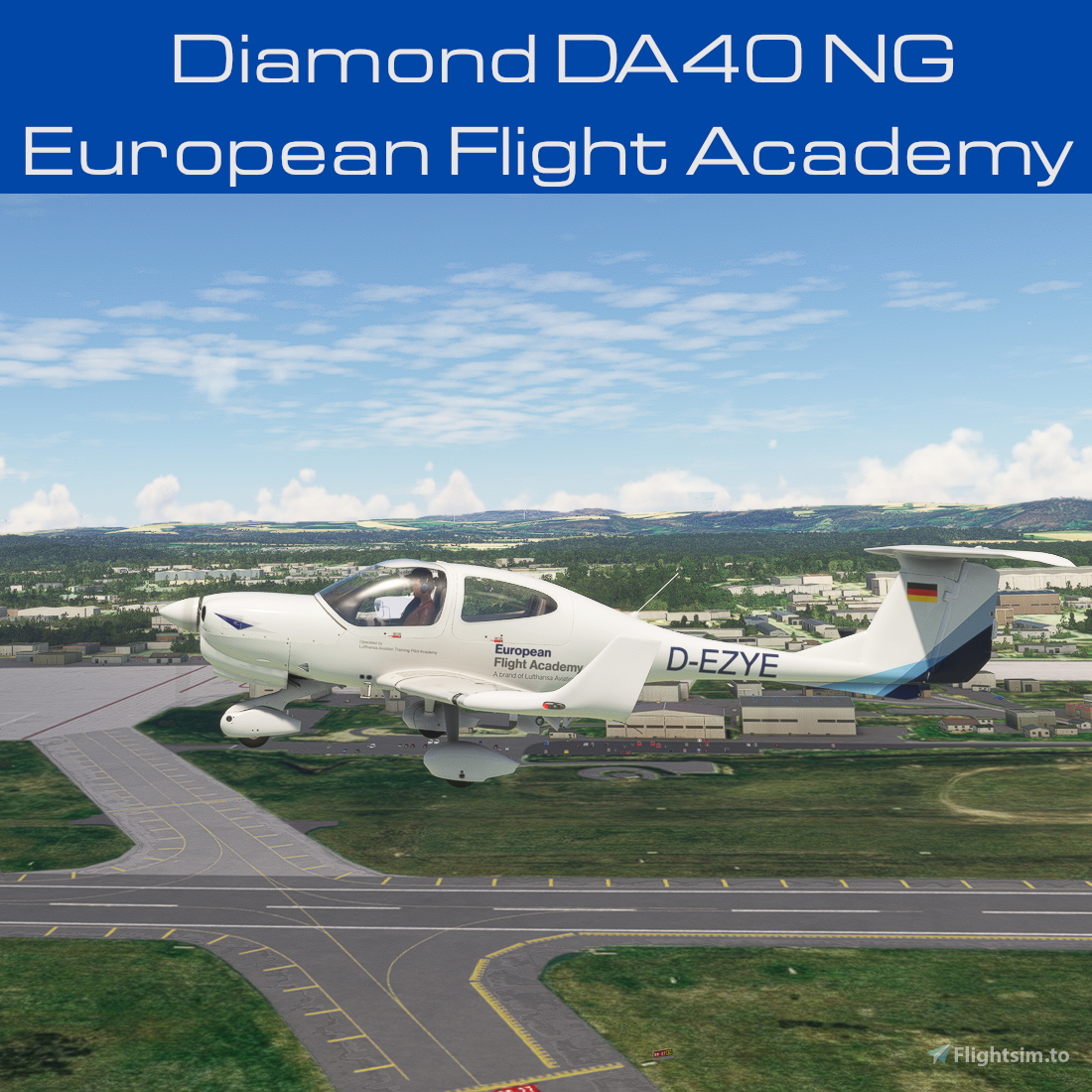 Diamond DA40 NG European Flight Academy for Microsoft Flight Simulator ...