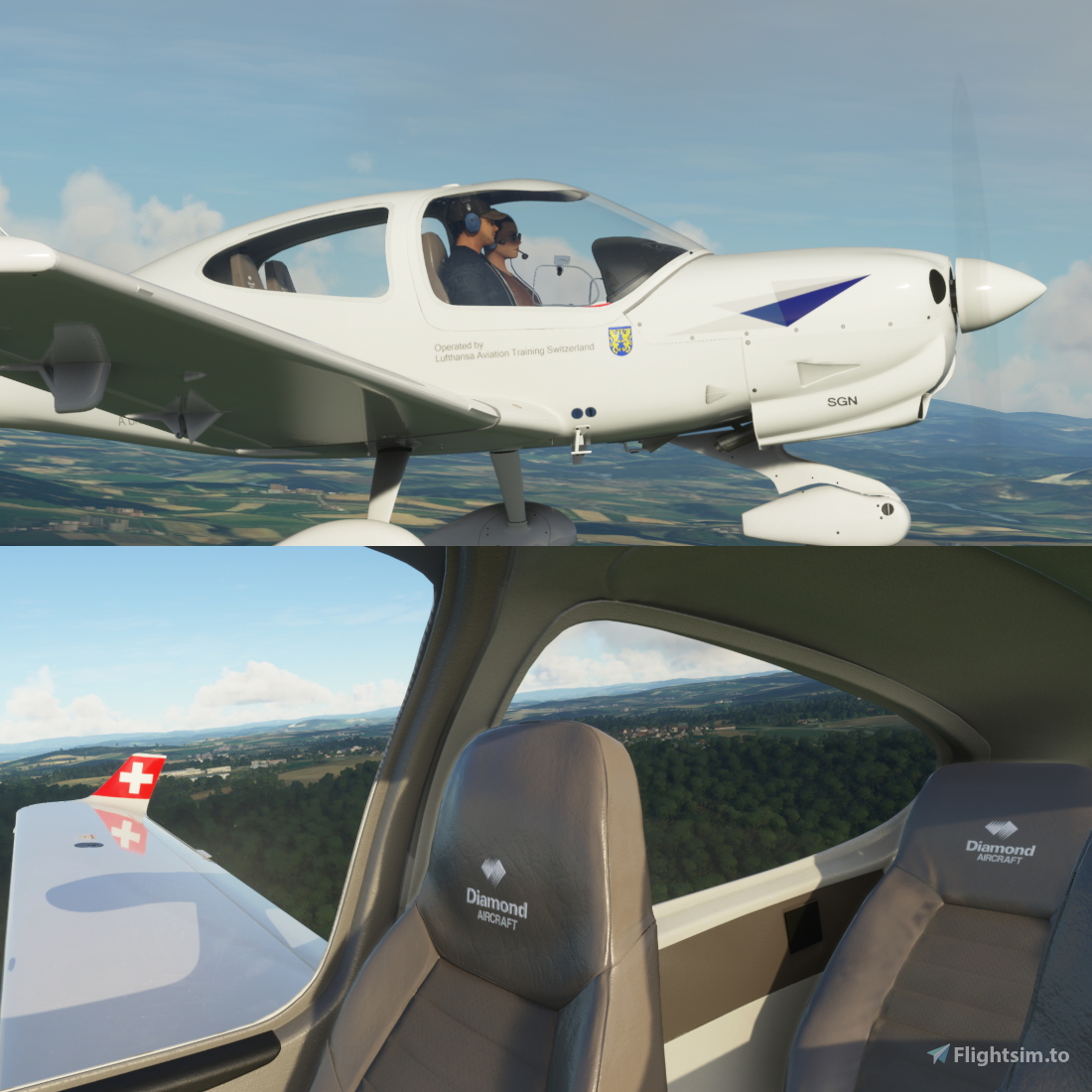 Diamond DA40 NG European Flight Academy for Microsoft Flight Simulator ...
