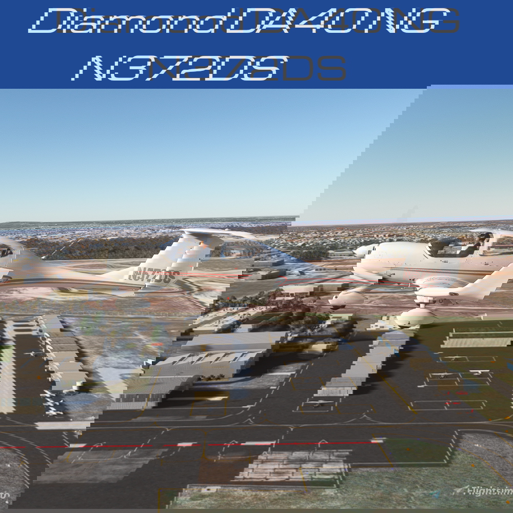 Diamond DA40 NG N572DS for Microsoft Flight Simulator | MSFS
