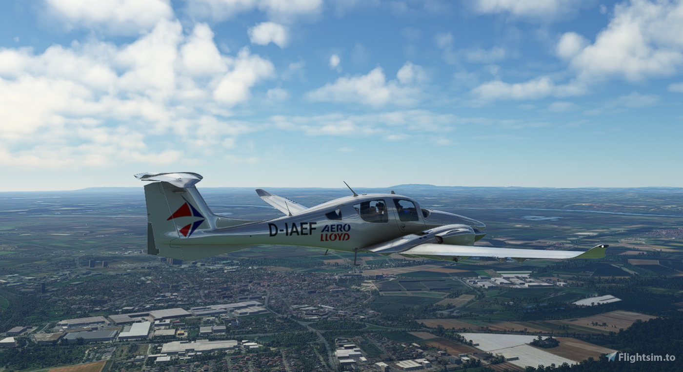 Diamond DA62 Aero Lloyd for Microsoft Flight Simulator | MSFS