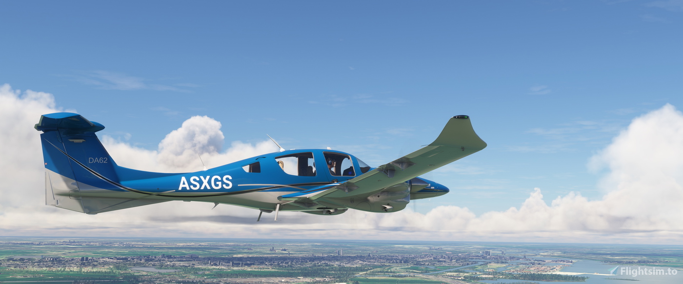 Diamond DA62 Premium Colours Pack for Microsoft Flight Simulator | MSFS