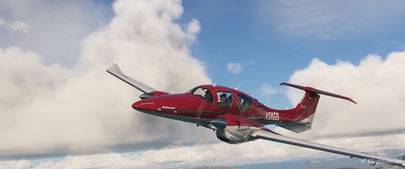 Diamond DA62 Premium Colours Pack for Microsoft Flight Simulator | MSFS