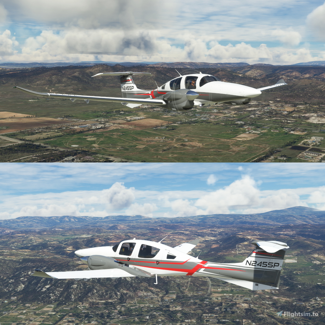 Diamond DA62 N245SP for Microsoft Flight Simulator | MSFS