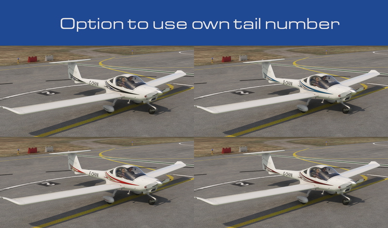 Diamond DV20 Chevrons for Microsoft Flight Simulator | MSFS