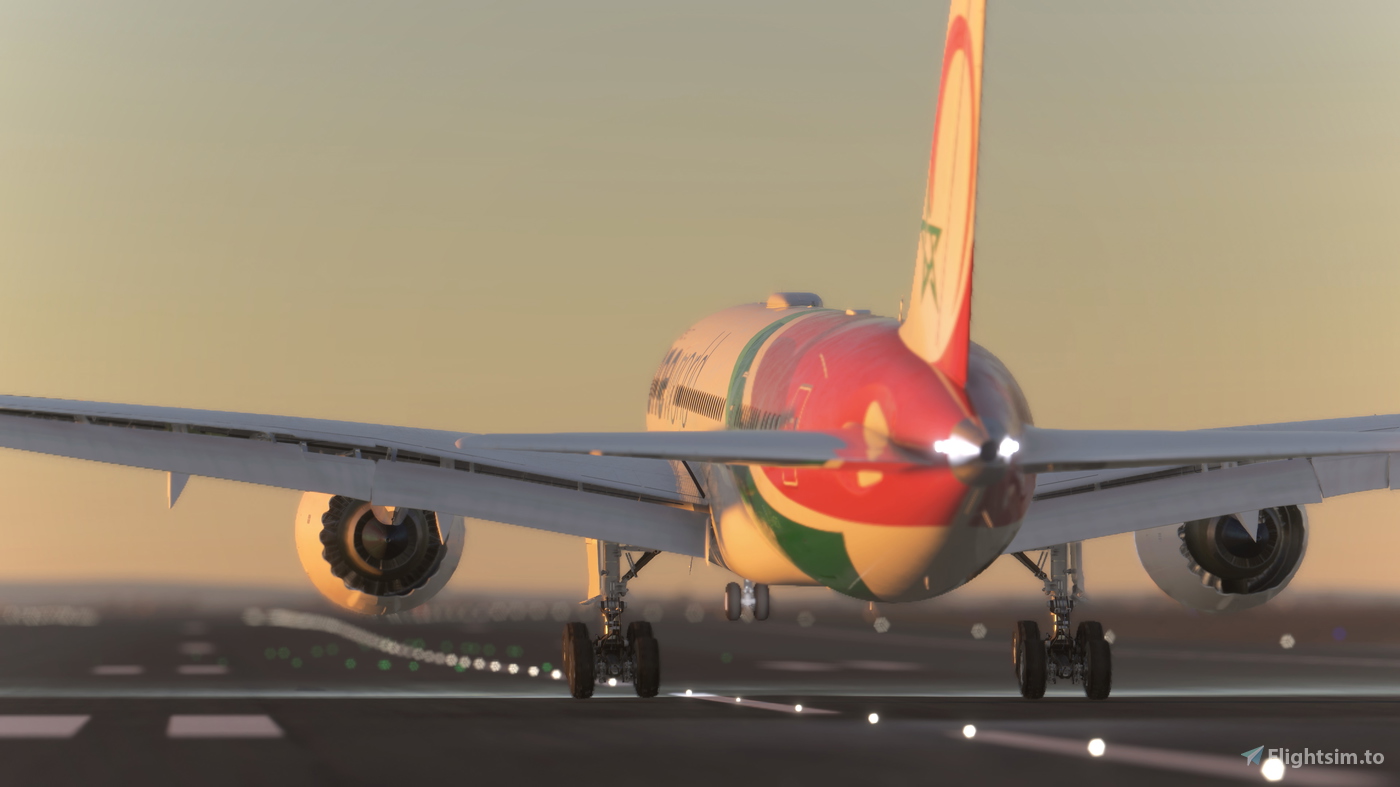 [DIRTY 8K] Royal AirMaroc Dreamliner CN-RGB - (Kuro 787-8 V2) for ...