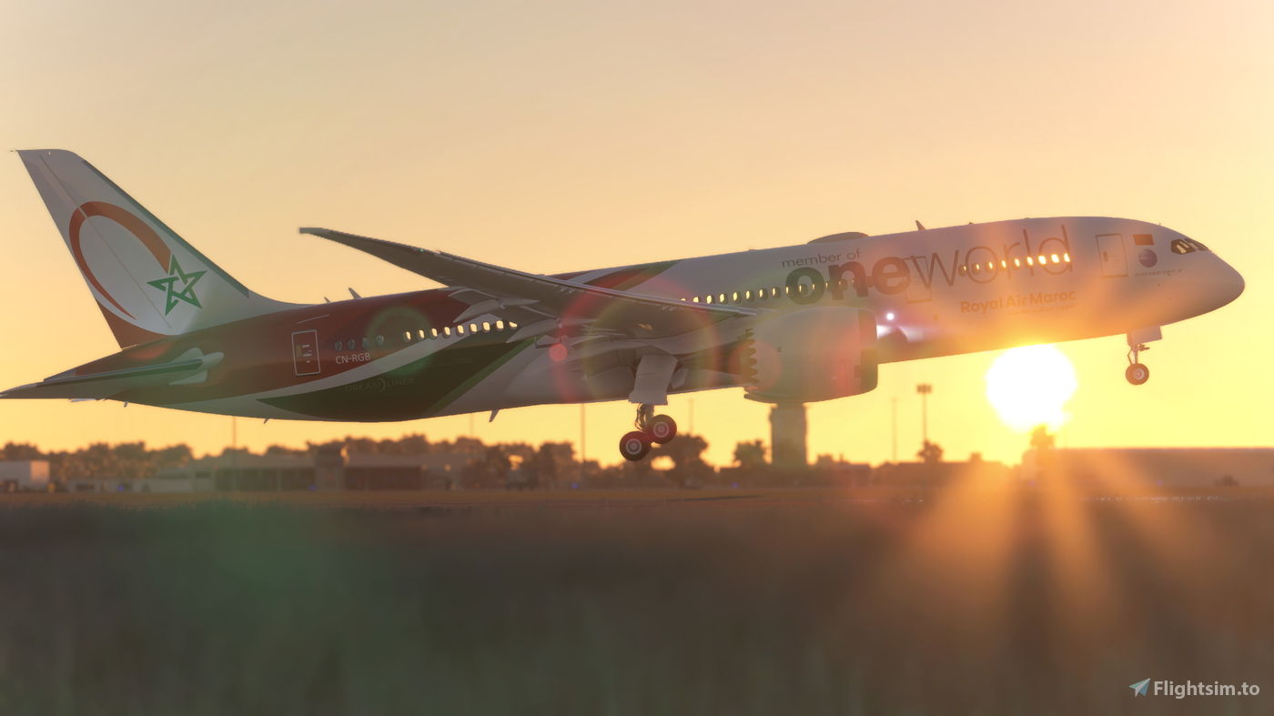 [DIRTY 8K] Royal AirMaroc Dreamliner CN-RGB - (Kuro 787-8 V2) for ...