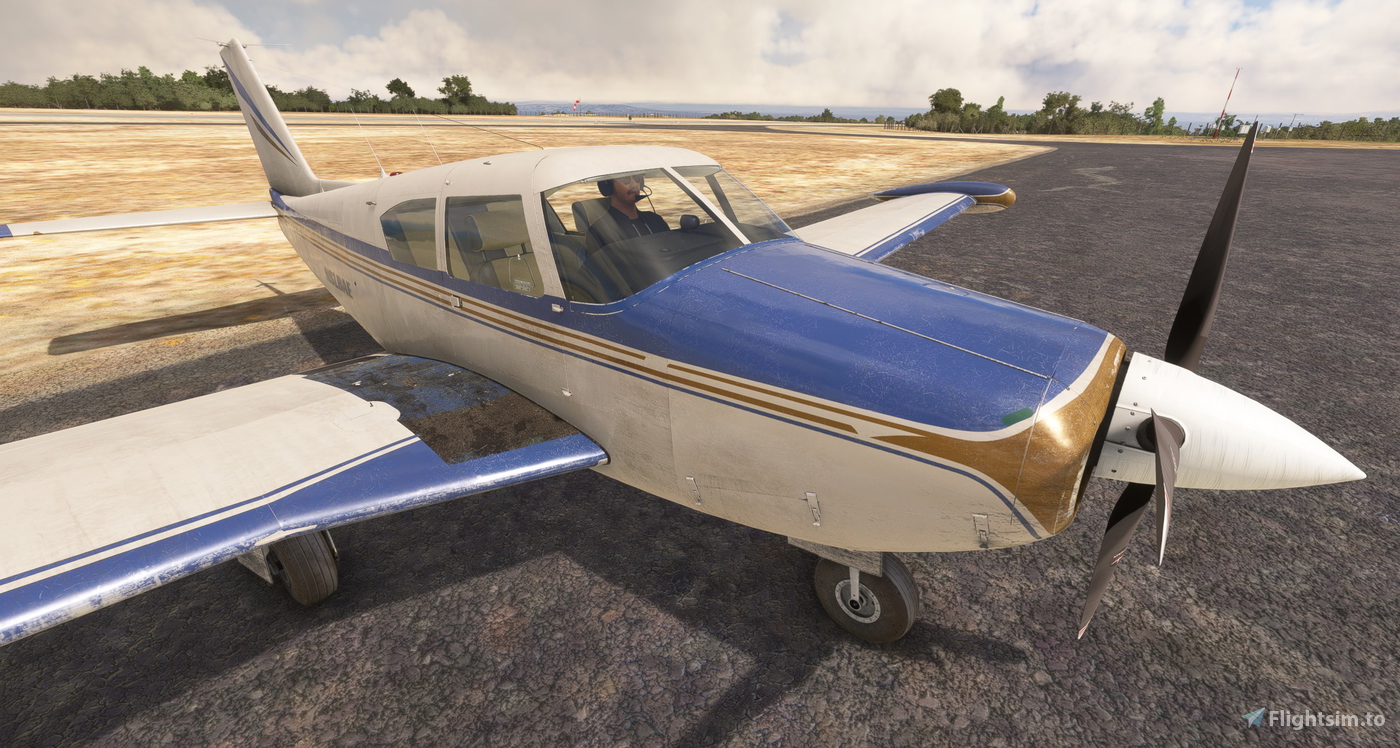 DIRTY A2A Piper PA-24 Comanche G-ARYV Alternate Colors Pack for ...