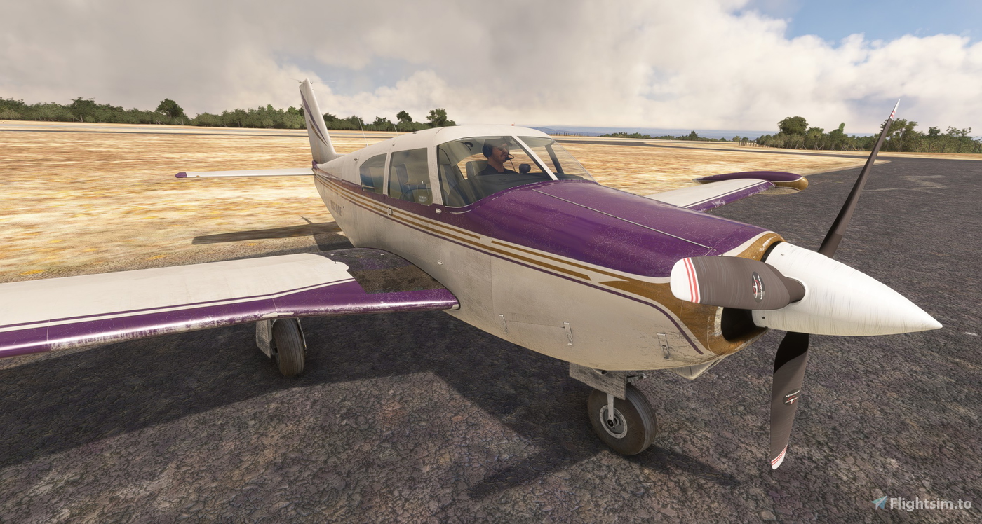 DIRTY A2A Piper PA-24 Comanche G-ARYV Alternate Colors Pack for ...