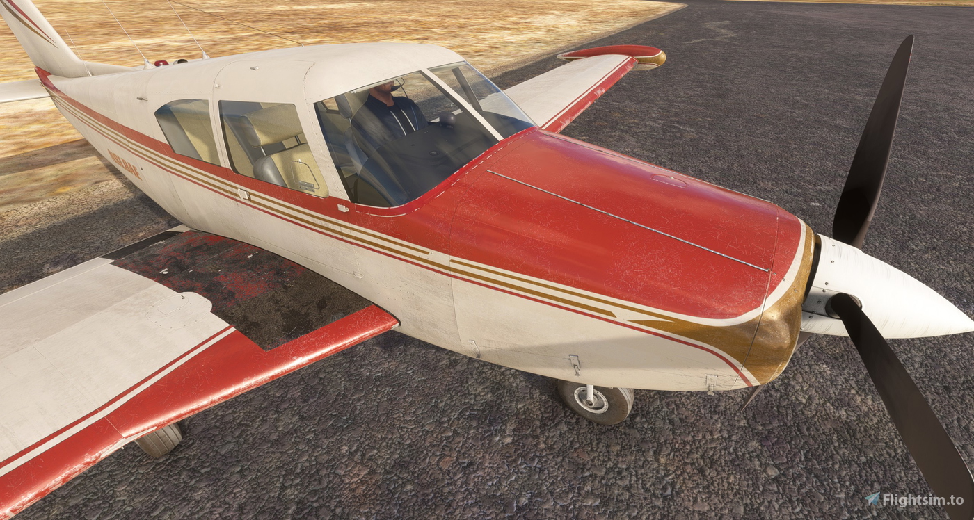 DIRTY A2A Piper PA-24 Comanche G-ARYV Alternate Colors Pack for ...