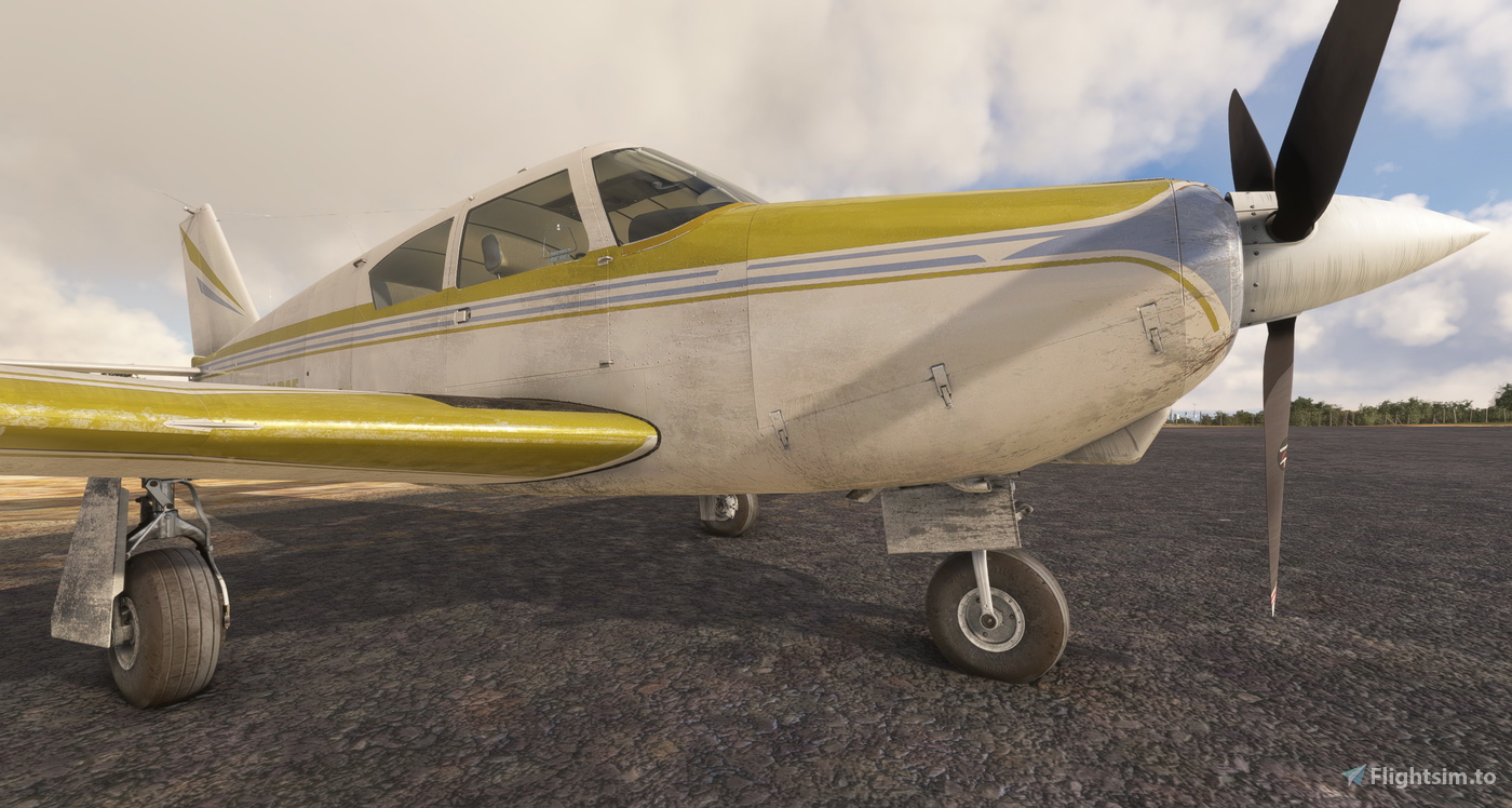 DIRTY A2A Piper PA-24 Comanche G-ARYV Alternate Colors Pack for ...