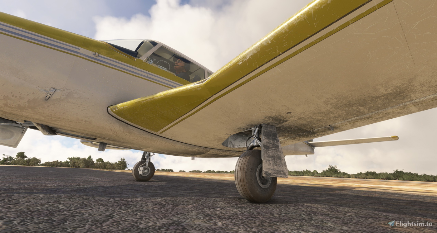 DIRTY A2A Piper PA-24 Comanche G-ARYV Alternate Colors Pack for ...