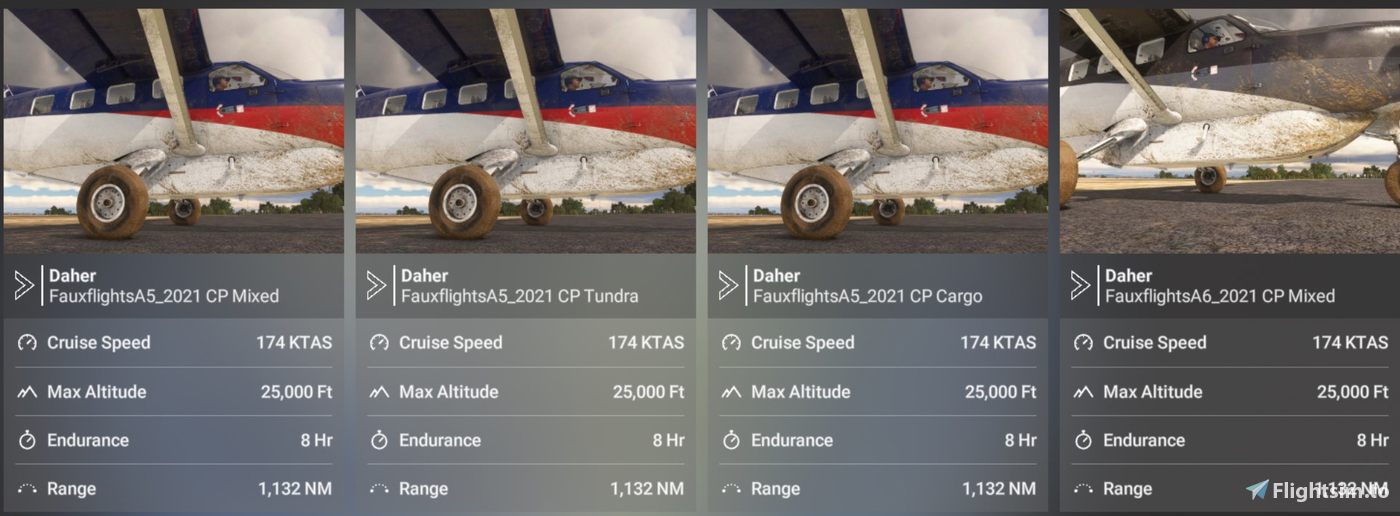 DIRTY Kodiak 100 Default Liveries Pack 4 for Microsoft Flight Simulator ...