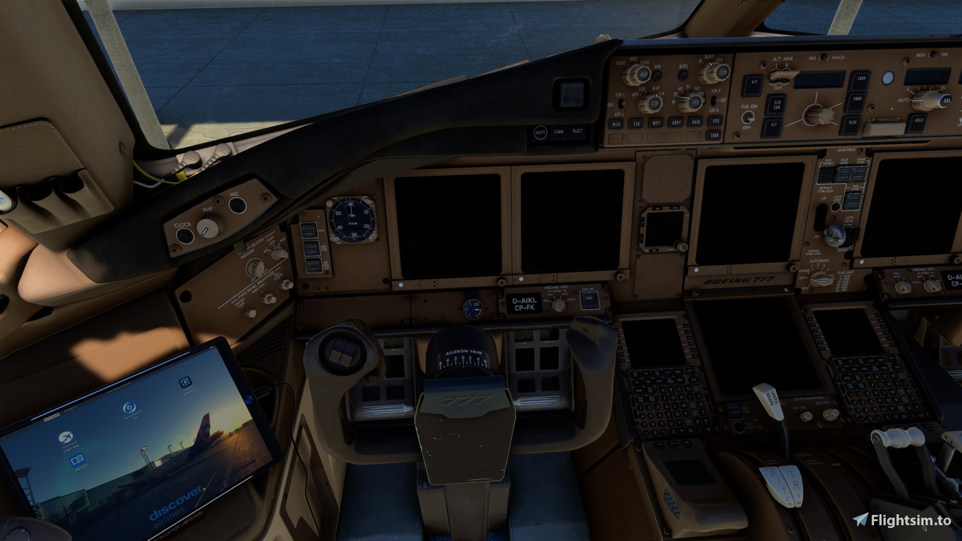Boeing 777 300er Cockpit Wallpaper