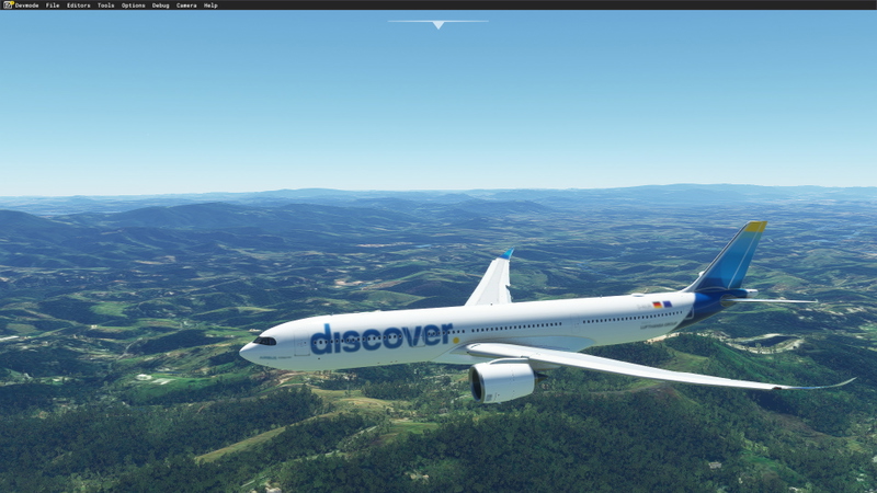 DISCOVER. (new 2023 livery) A330neo for Microsoft Flight Simulator | MSFS
