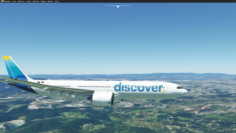 DISCOVER. (new 2023 livery) A330neo for Microsoft Flight Simulator | MSFS