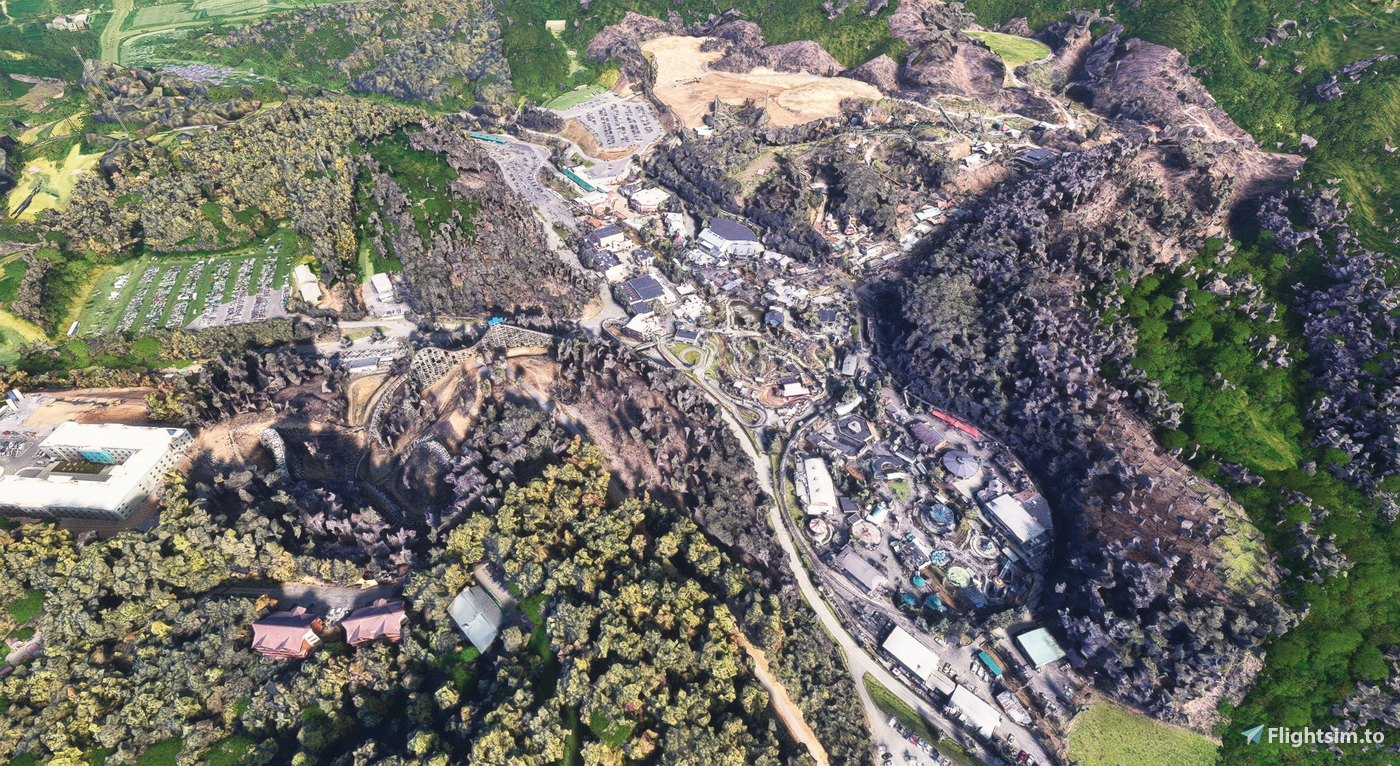Dollywood Theme Park 对于 Microsoft Flight Simulator | MSFS