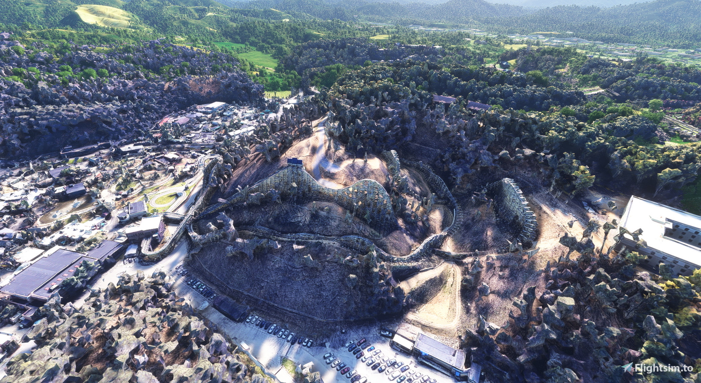 Dollywood Theme Park 对于 Microsoft Flight Simulator | MSFS