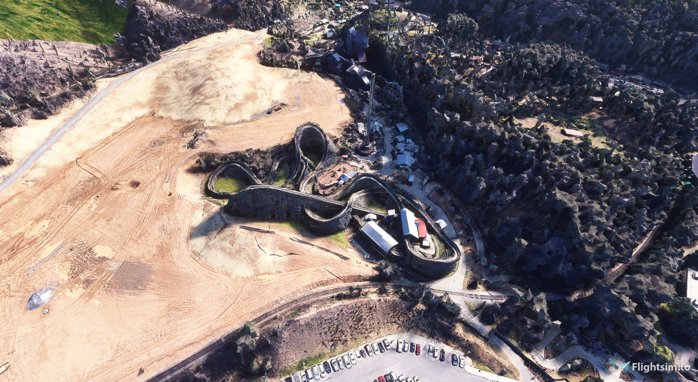 Dollywood Theme Park 对于 Microsoft Flight Simulator | MSFS