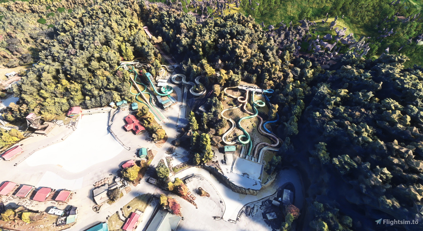 Dollywood's Splash Country for Microsoft Flight Simulator | MSFS