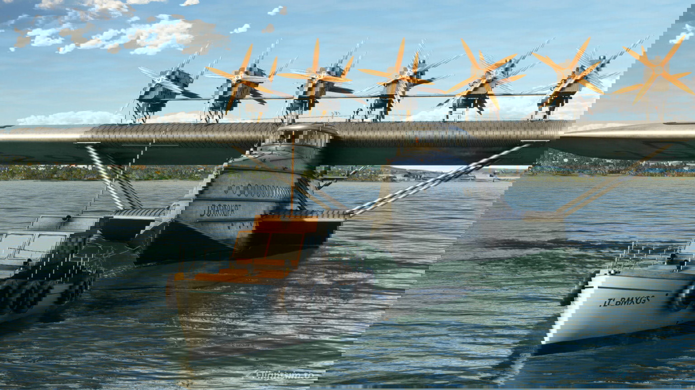 Dornier Do X 1930-1932 Transatlantic Flight Plans for Microsoft Flight ...