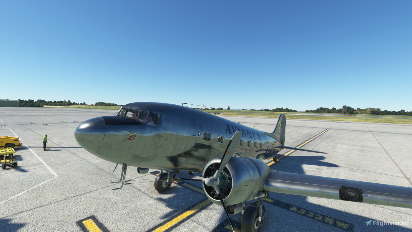 Douglas DC-3 Avianca 1947 HK-101 request x 2 cockpits für Microsoft ...