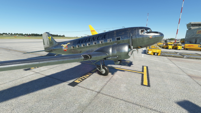 Douglas DC-3 Avianca 1947 HK-101 request x 2 cockpits for Microsoft ...