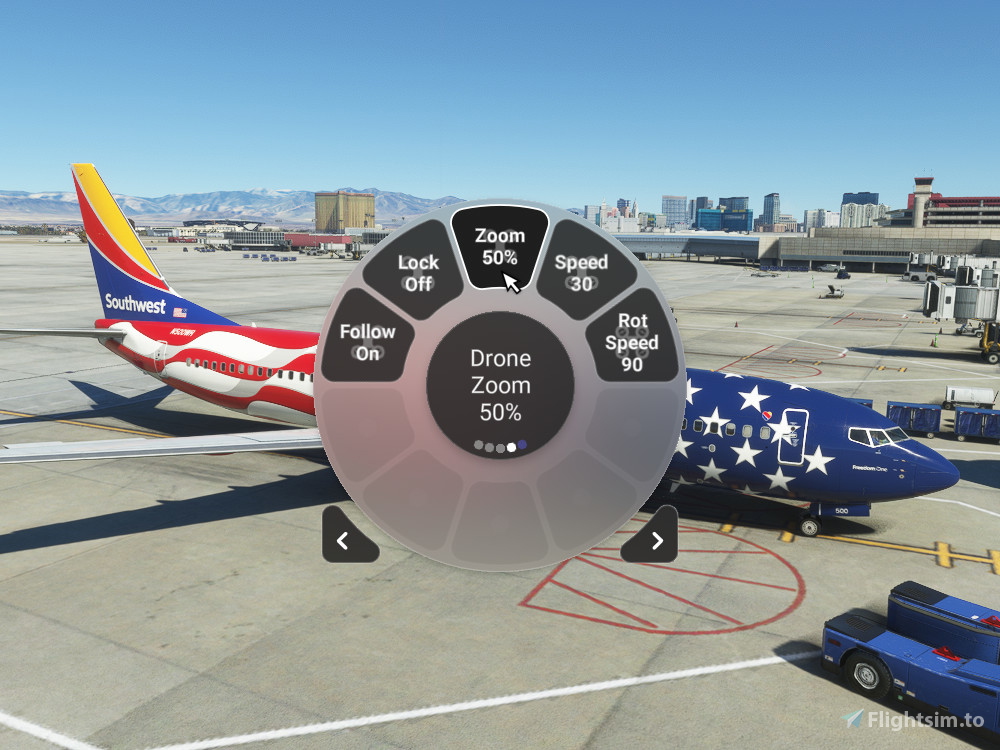 Drone Settings Widgets for Microsoft Flight Simulator | MSFS