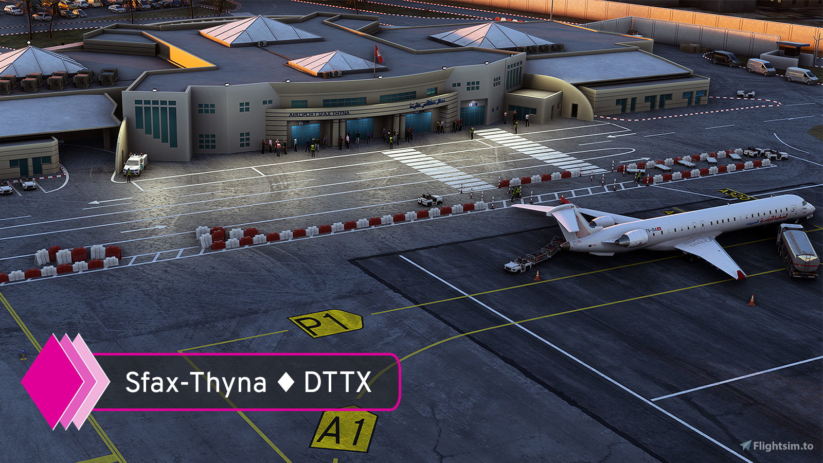 CAT3Dual Studios - DTTX - Sfax/Thyna Intl. Airport for Microsoft Flight Simulator | MSFS