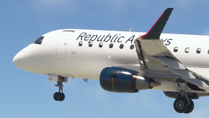 FlightSim Studio - E-Jets 175 Liveries for Microsoft Flight Simulator ...