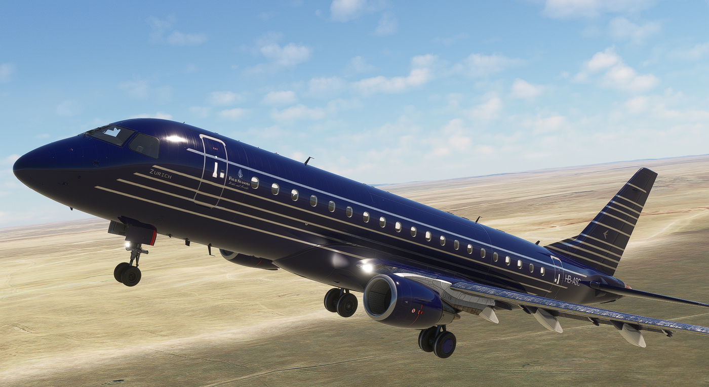 E175 Four Seasons ASCENSION Zurich (E175 Manhattan Inspired) HB-ASC ...