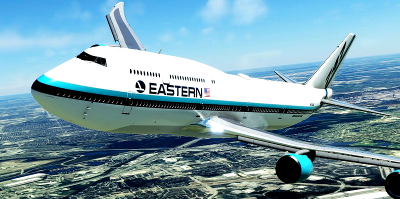 Eastern Airlines B747-800 for Microsoft Flight Simulator | MSFS