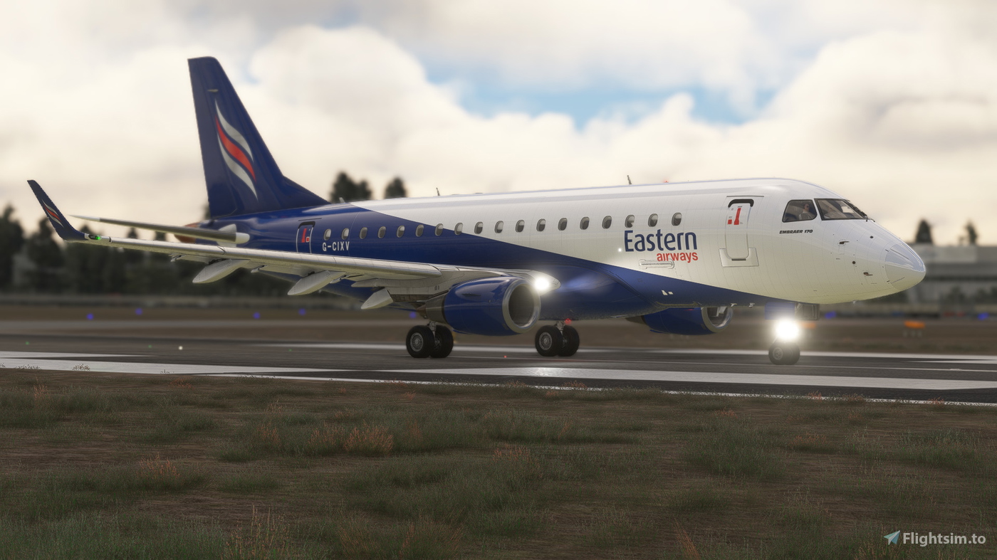 Eastern Airways | FSS E170 | G-CIXV | WITH CABIN for Microsoft Flight ...