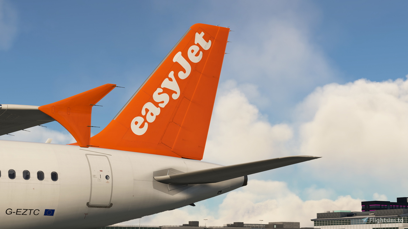 Easyjet (Older Livery) 'G-EZTC' | Fenixsim A320 CFM V2 pour Microsoft ...