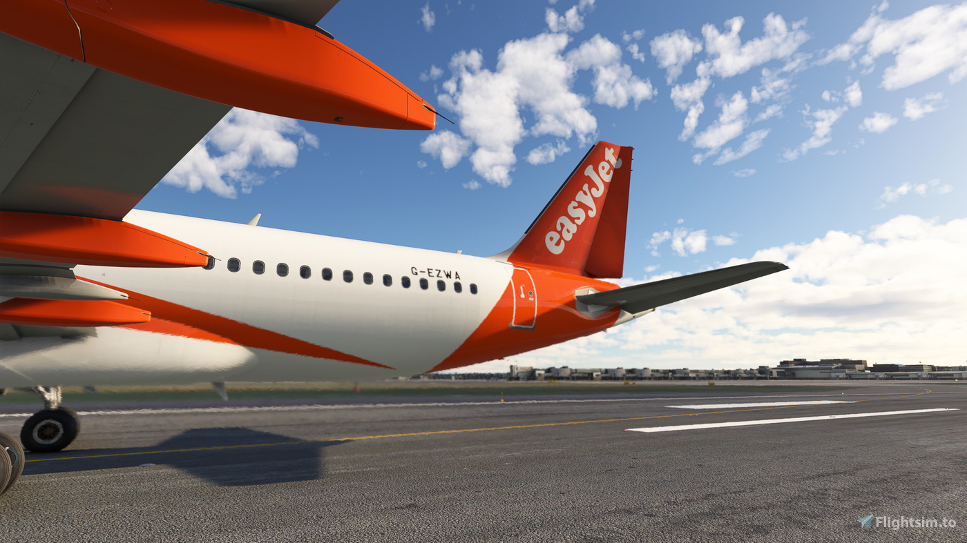 EasyJet UK Mini Pack 1 - Fenix A320 CFM - 4K for Microsoft Flight ...