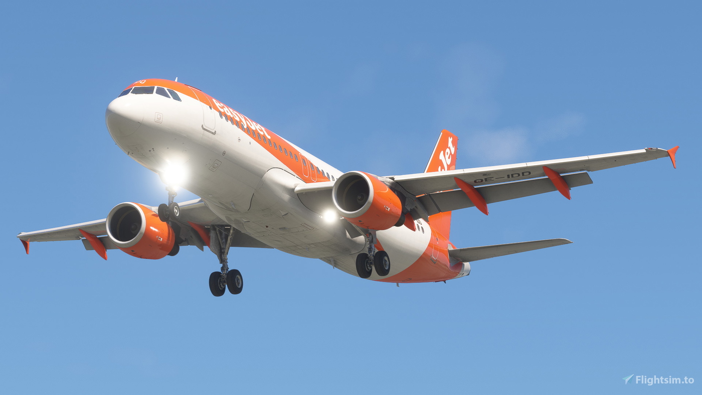 easyJet europe OE-IDD ex JA814P [Y180] w/Cabin - Fenixsim A320 V2[8K ...