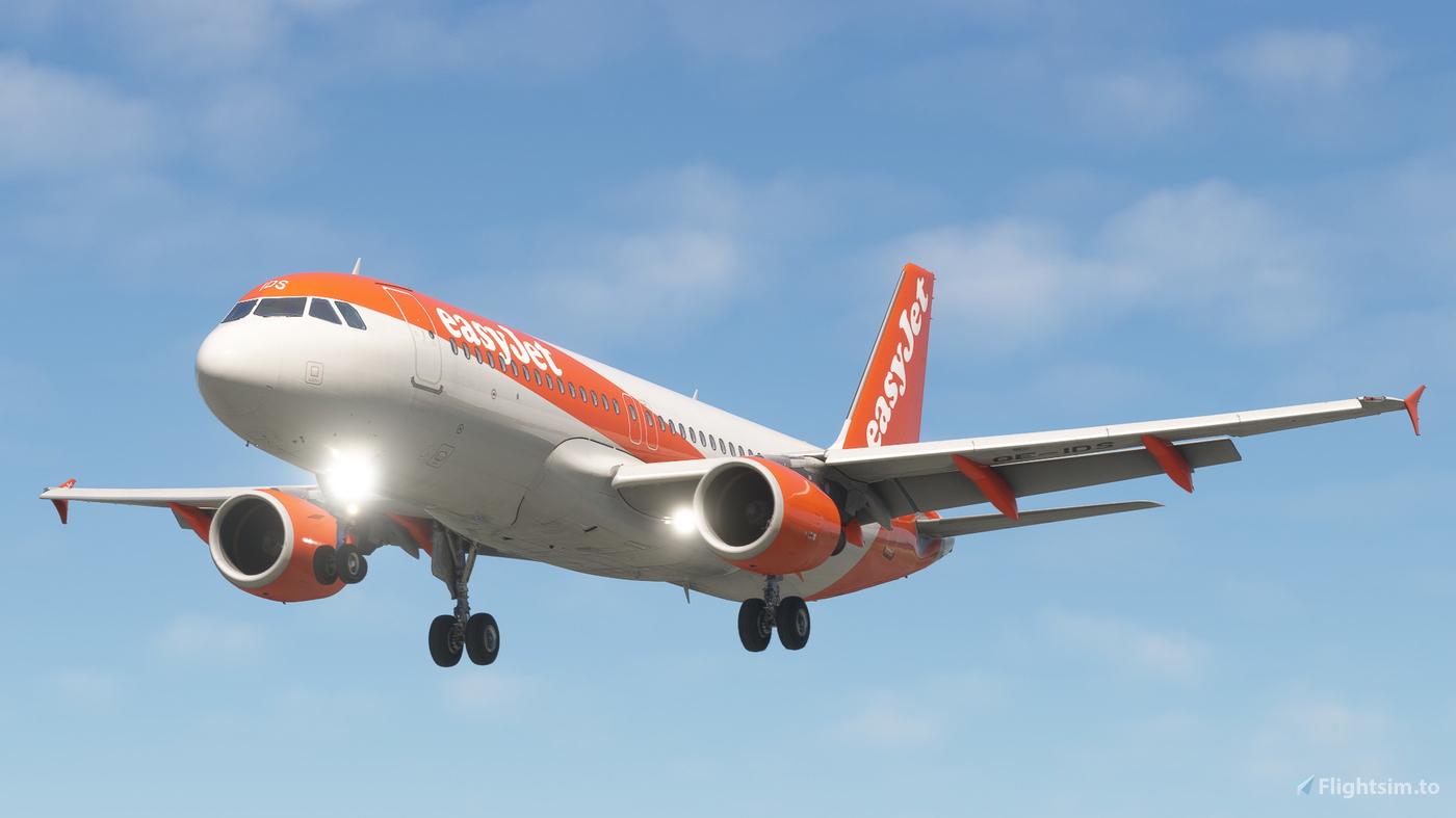 easyJet europe OE-IDS ex JA816P [Y180] w/Cabin - Fenixsim A320 V2[8K ...